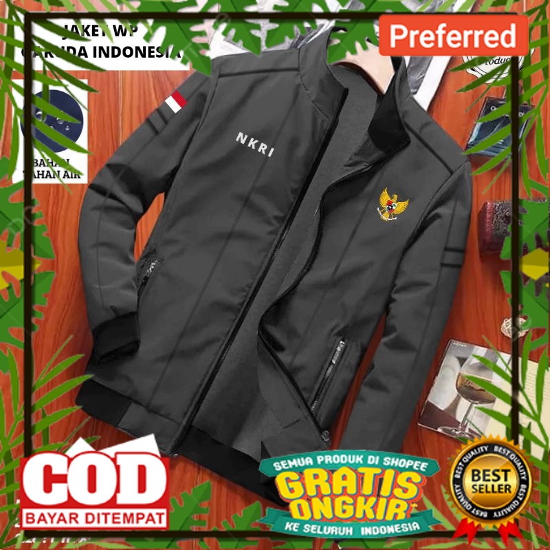 Jual JAKET PARASUT KEREN DESAIN MBOIS //JAKET WP GARUDA INDONESIA NKRI ...