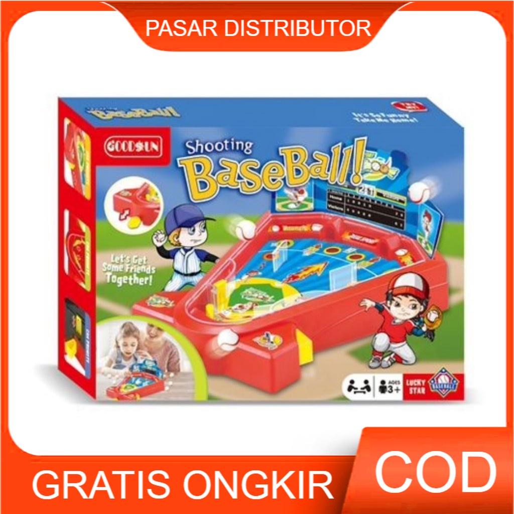 Jual Mainan Anak SHOOTING BASE BALL 8910 Mainan Game Board FamilY Kids ...