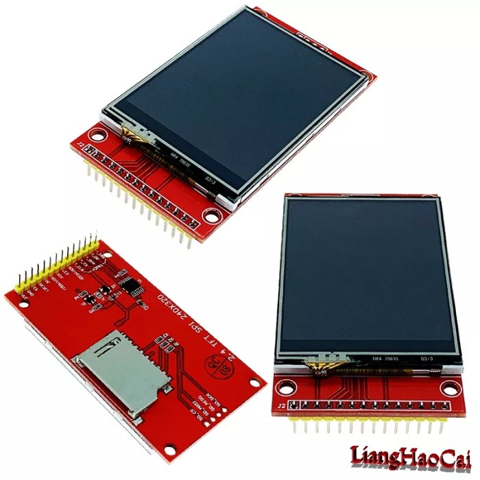 Jual LCD TFT 2.4" SPI Serial ILI9341 240x320 pixel 65K RGB Arduinoo ...