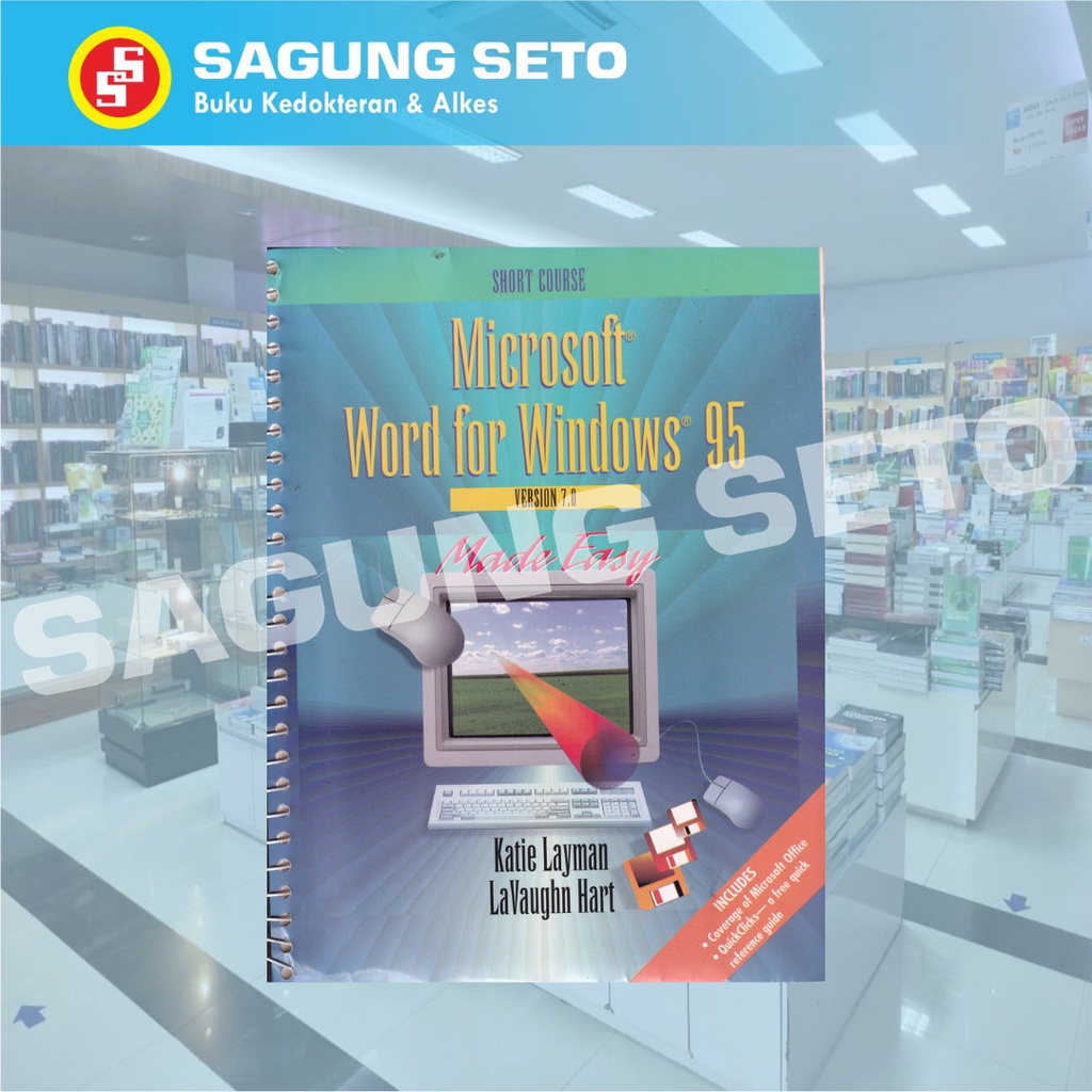 Jual MICROSOFT WORD FOR WINDOWS 95 - KATIE LAYMAN (OBR) | Shopee Indonesia