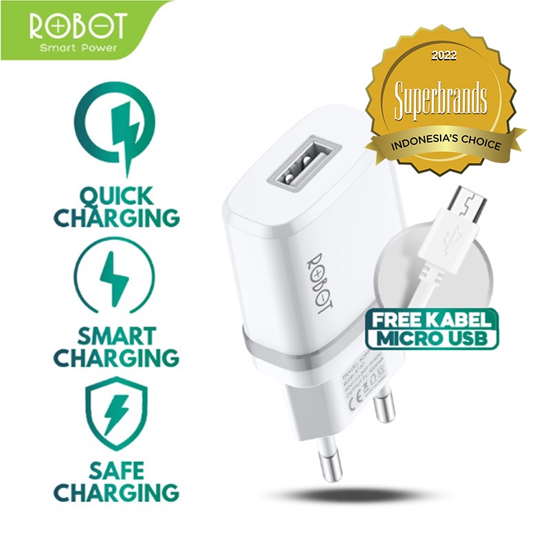 Jual Charger Robot RT-K7 Fast Charging Kabel Micro USB Original Cas ...