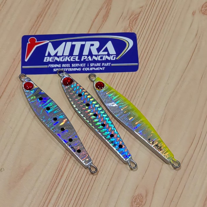 Jual metaljig spike 40g castjig umpan pancing hologram | Shopee Indonesia