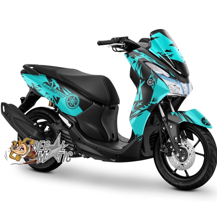 Jual Stiker Full body Decal Variasi Motor Yamaha Lexi 125 Grafis ...
