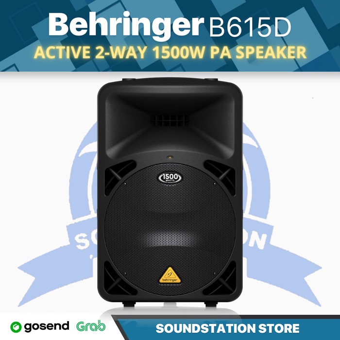 Jual Behringer B615D Active 1500W PA Speaker System 15" - Spiker Aktif ...