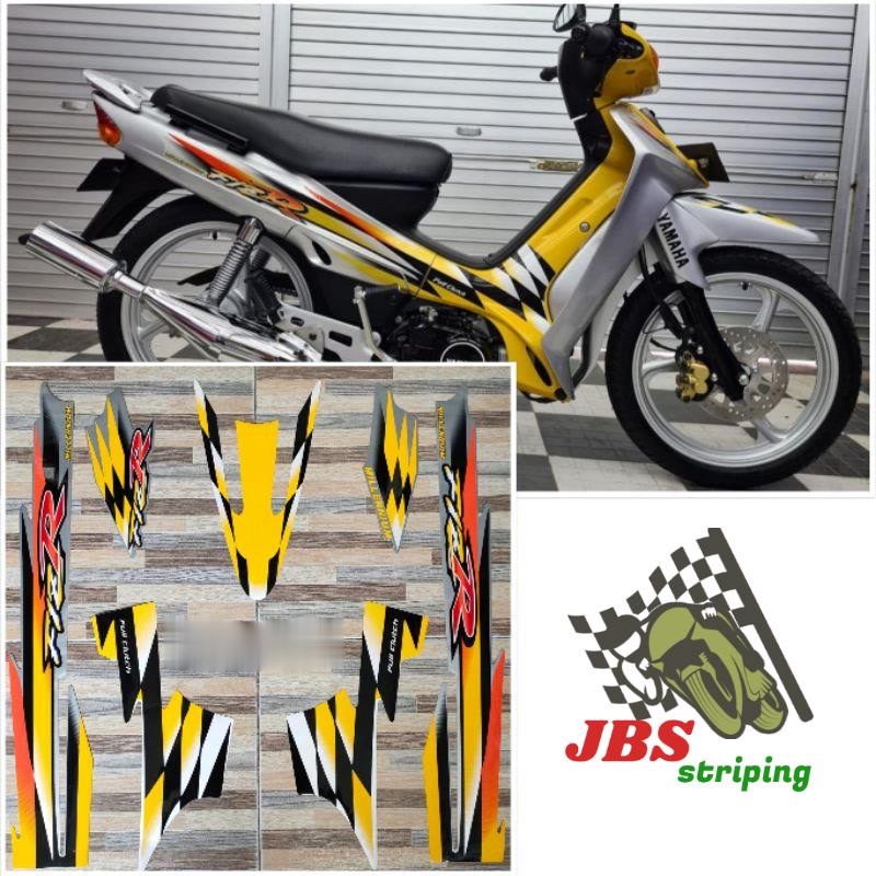 Jual striping yamaha f1z r fiz r silver kuning millenium tahun 2000 ...