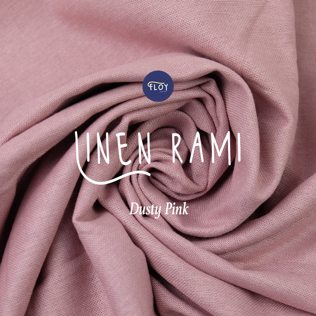 Jual Floy Fabric LINEN RAMI PER 1 METERAN kain eceran bahan kemeja ...