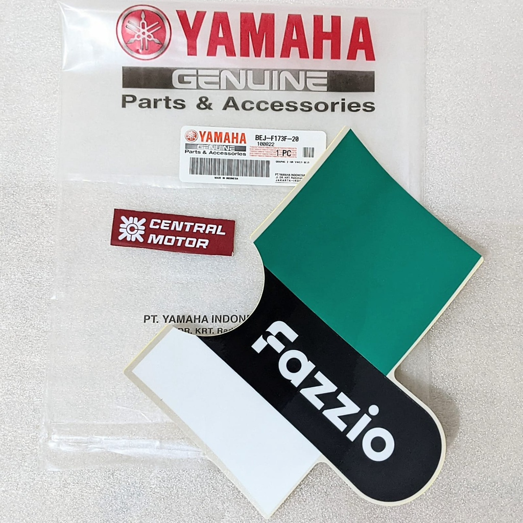 Jual Sticker Cover Body Belakang Fazzio Fazio Neo White Cream Stiker ...