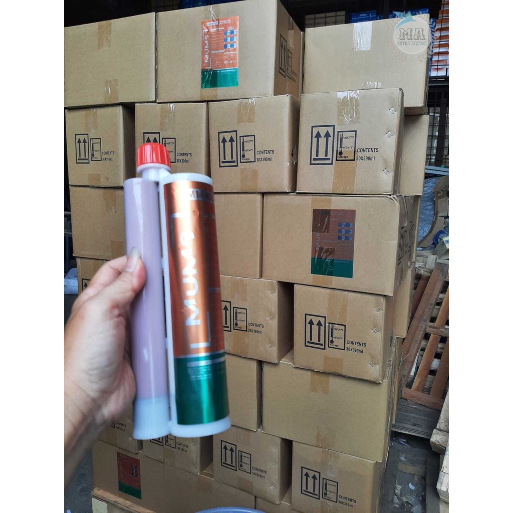 Jual Lem Beton Tembok Lem Botol Angkur Rebar Handsome HS-500 Chemical ...