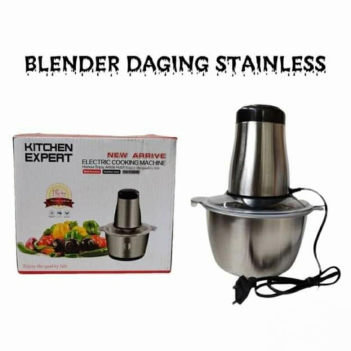 Jual Blender Daging Meat Grinder Blender Bumbu Dapur Stainless Steel ...