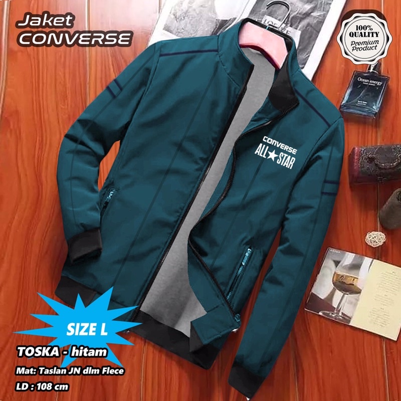 Jual JAKET BOLAK BALIK CONVERSE UKURAN JUMBO PRIA WANITA CONVERSE ...