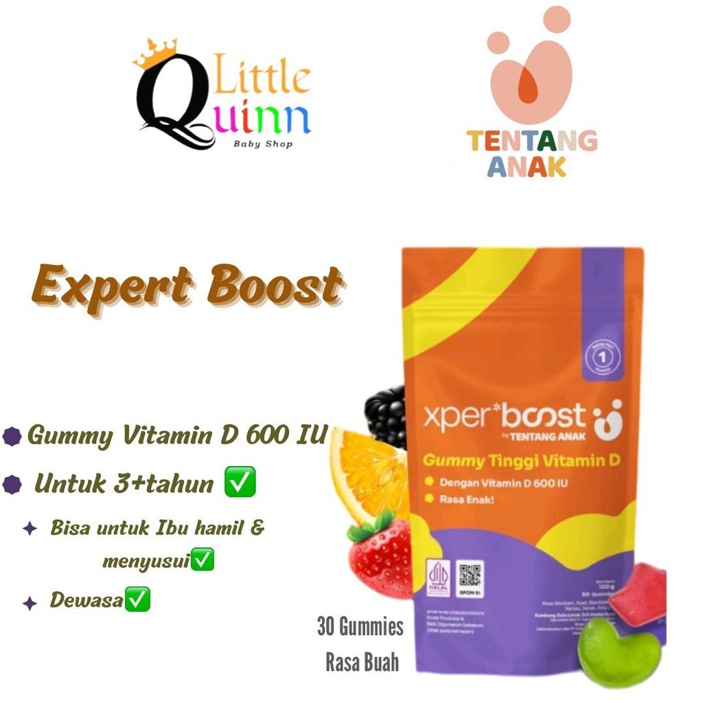 Jual EXPERT Care Boost Vitamin D 600IU Gummy Anak Dewasa | Shopee Indonesia