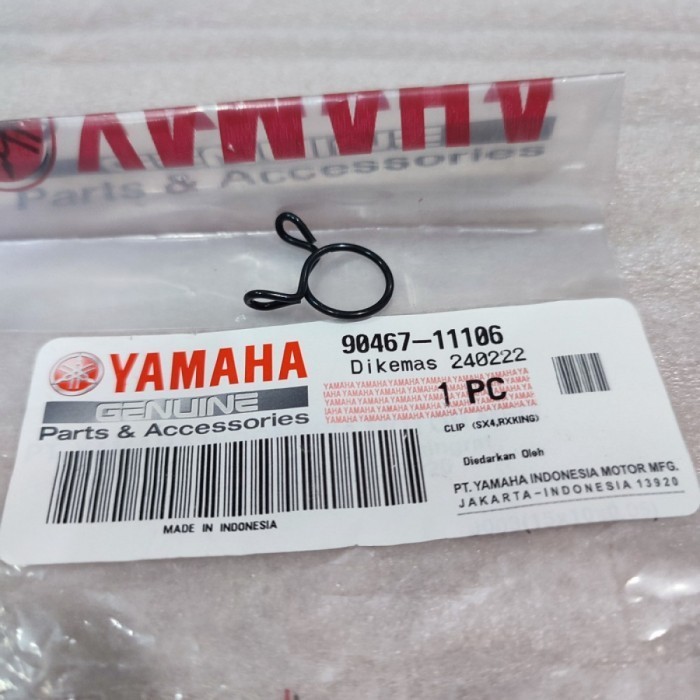 Jual CLIP KLIP KLEM KLEMAN SELANG OLI SAMPING RX K RX KING 90467-11106 ...