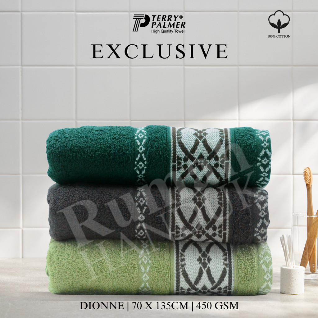 Jual Terry Palmer Handuk Mandi Dewasa Exclusive Dionne Ukuran 70 x 135 ...