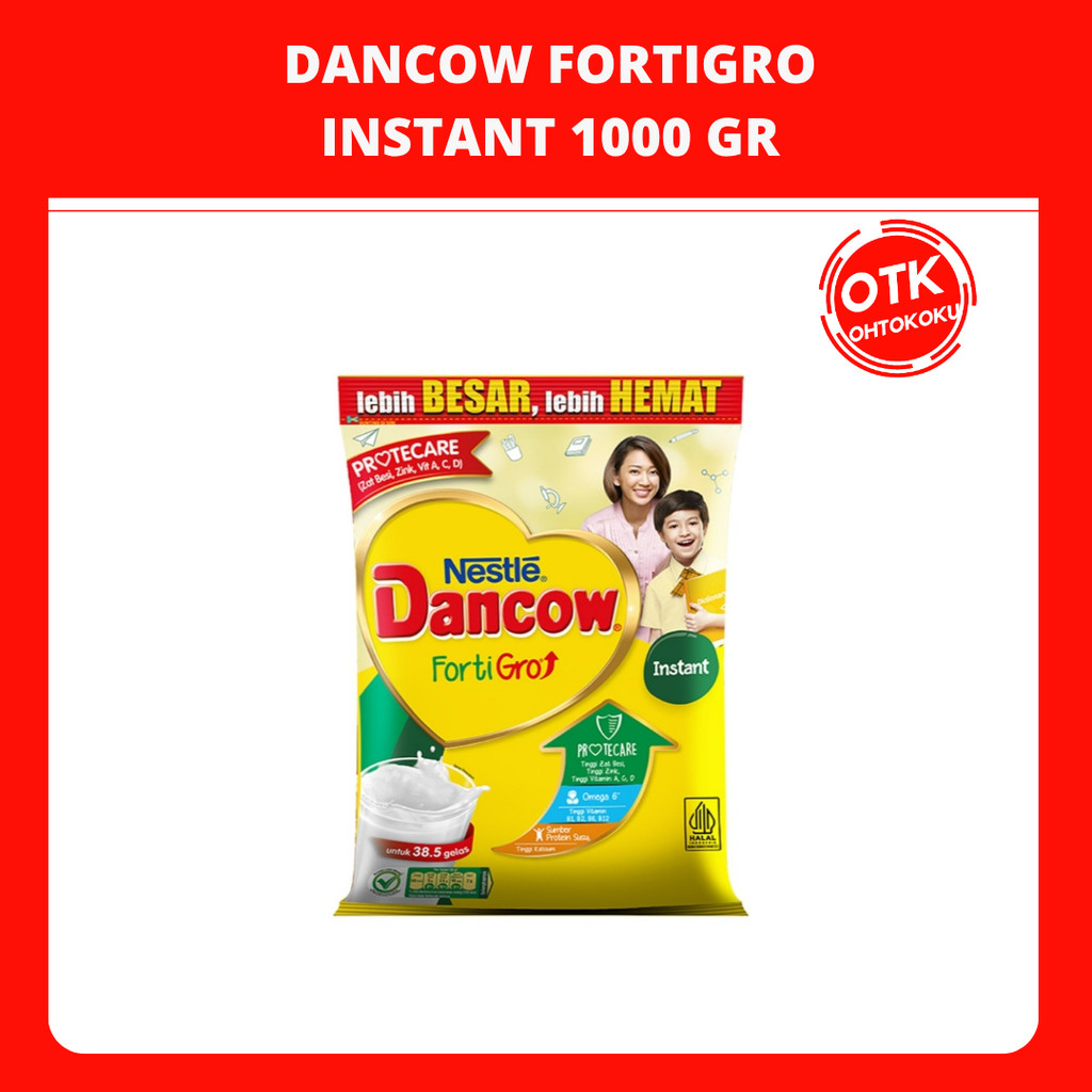 Jual Nestle Dancow Instant Fortigro Susu Bubuk Pertumbuhan Anak 1000 gr ...