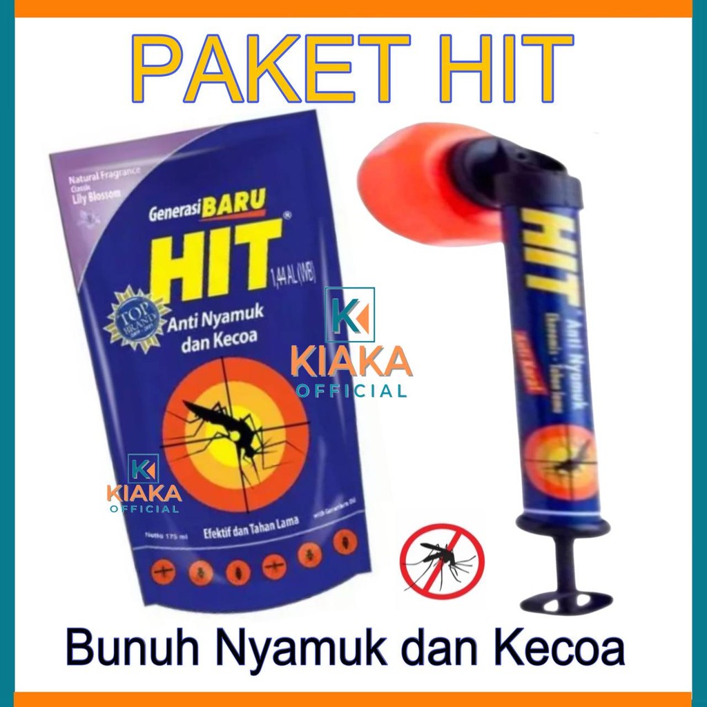 Jual Hit Pompa Semprotan Anti Nyamuk Tahan Karat Ampuh Original ...