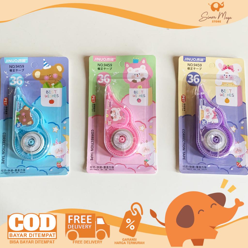 Jual Fancy Correction Tape 9459 Tip Ex Kertas Motif Lucu | Shopee Indonesia
