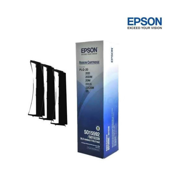 Jual Ribbon Cartridge EPSON PLQ-20 S015592/S015339/Pita Cartridge/Pita ...