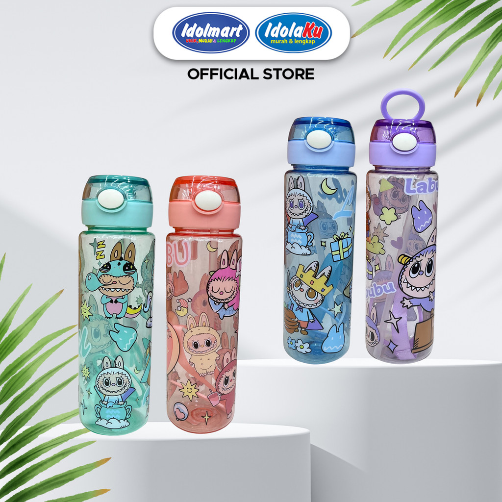 Jual IDOLAKU Botol Karakter Labubu Tumbler Minum 800 ML | Shopee Indonesia