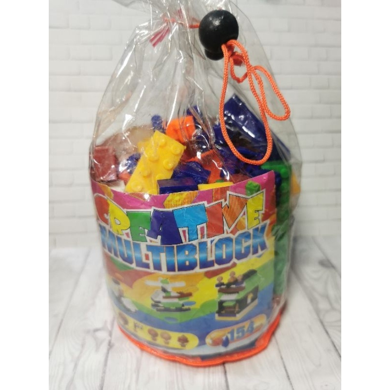 Jual mainan balok bungkus mr block multiblock blok | Shopee Indonesia