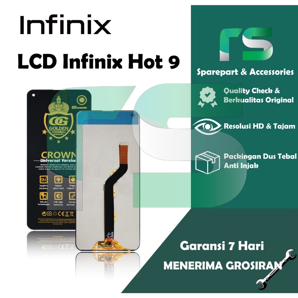 Jual LCD TOUCHSCREEN TS INFINIX HOT 9 X655 - HOT 9 PRO - LCD INIFINIX NOTE 7 LITE X656 - LCD ...