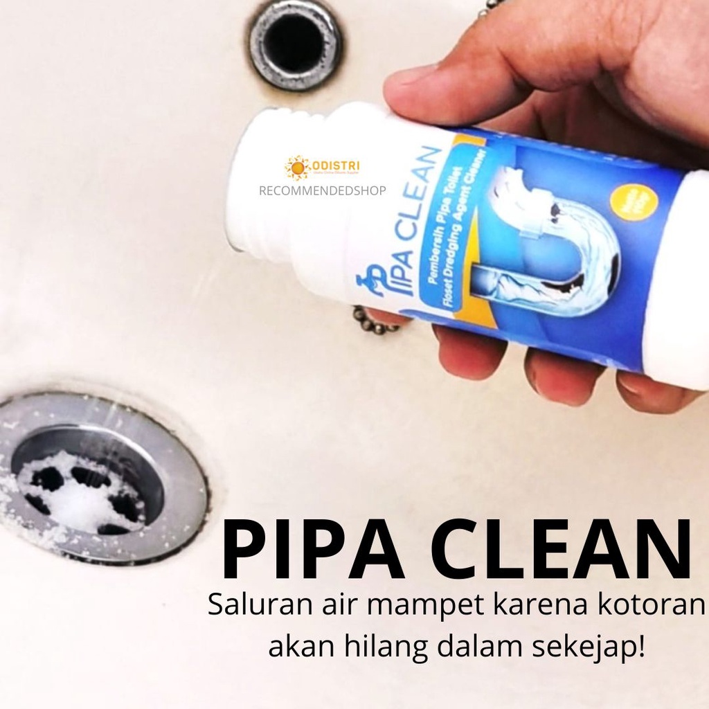 Jual Pipa Clean Pembersih Saluran Air Pipa Toilet Wastafle Dapur ...