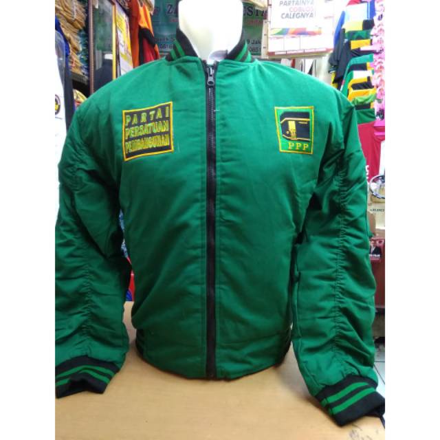 Jual Jaket bomber partai PPP dengan 2 logo. | Shopee Indonesia
