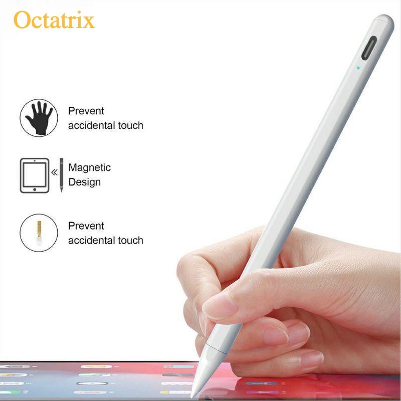 Jual Stylus Pen Ipad Gen 2 Stylus Pencil With Palm Rejection Compatible ...
