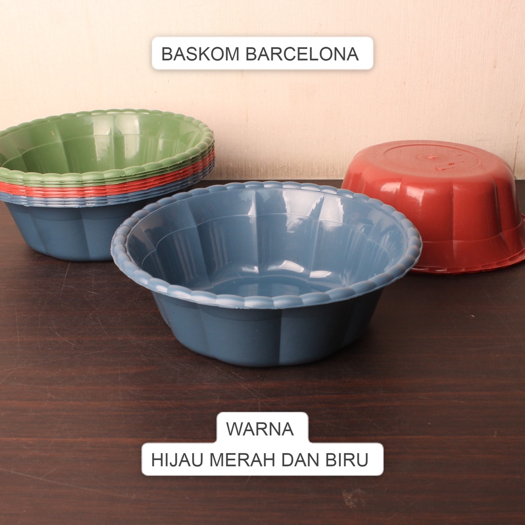 Jual (ISI 6 DAN 12 PCS) BASKOM PLASTIK/BASKOM BERKAT BARCELONA MURAH ...