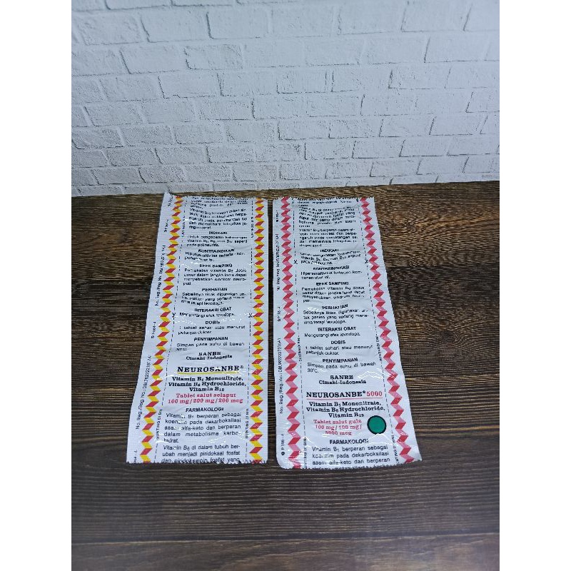 Jual Neurosanbe 5000 isi 10 tablet | Shopee Indonesia