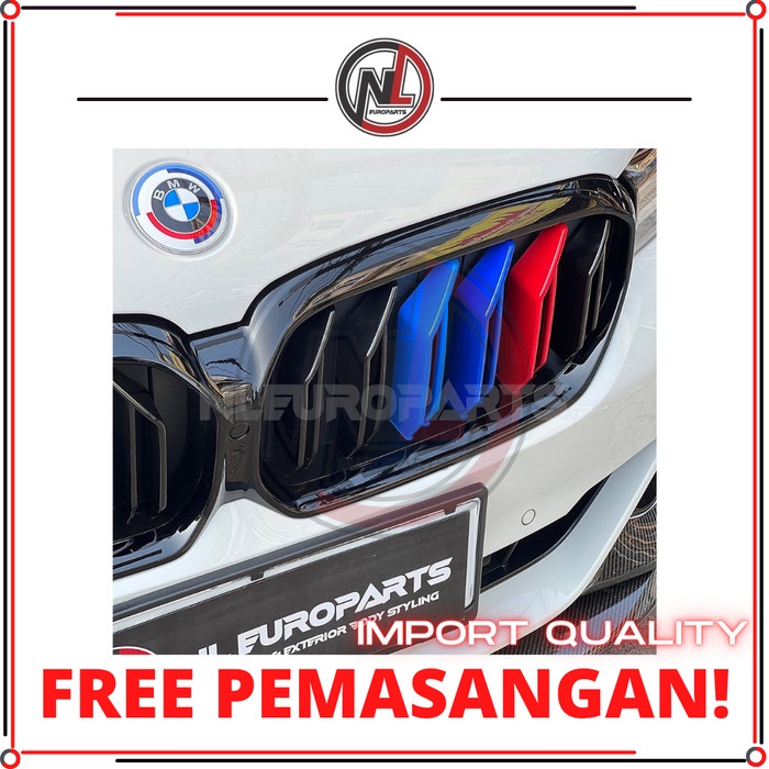 Jual Grill BMW G30 LCI Facelift Seri 5 M5 M Color Model DOUBLE SLAT ...