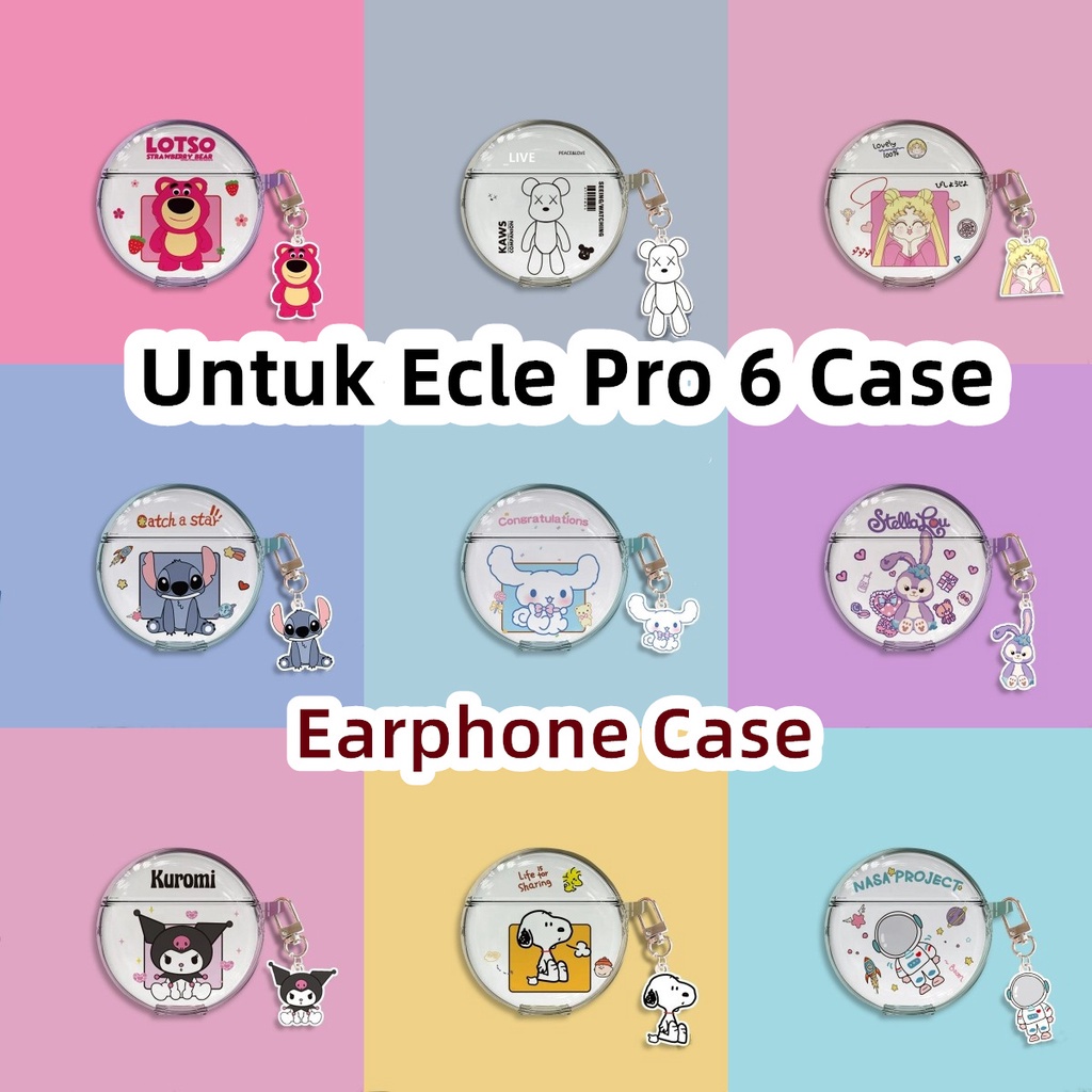 Jual 【variety】Untuk Ecle Pro 6 Case Kelinci bintang lucu transparan ...