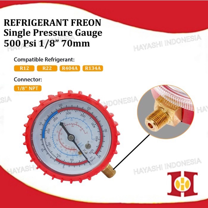Jual Meteran Manifold Manometer Freon R22 R32 R134A R410A Pressure ...