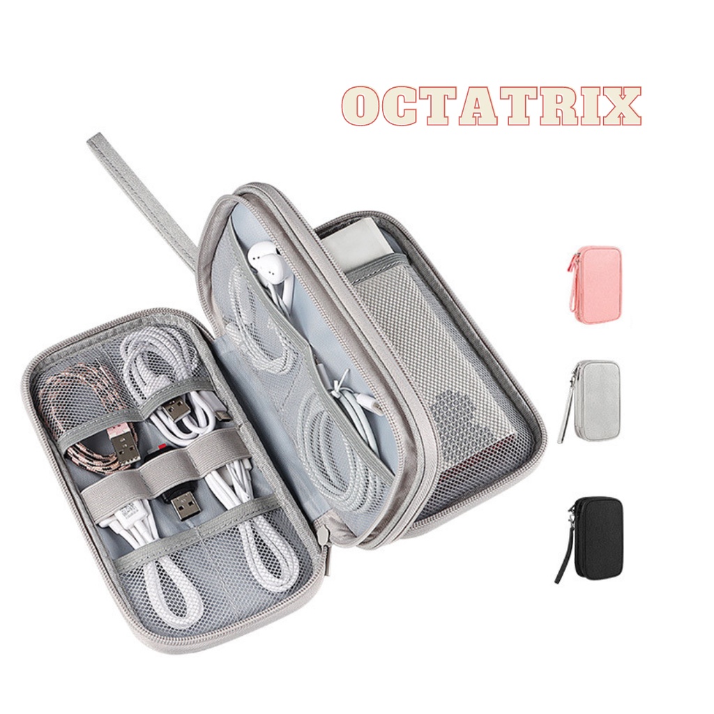 Jual Tas Organizer HANDPHONE / Tas Power Bank / Pouch Multifungsi ...