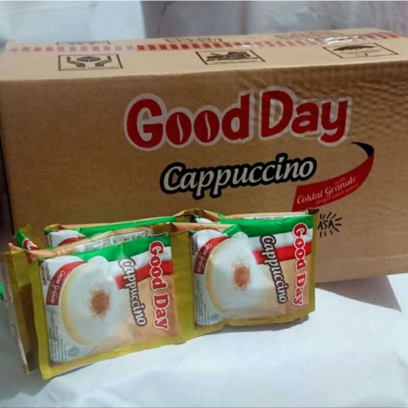 Jual GOOD DAY CAPPUCINO 1 DUS / KARTON ISI 12 RENCENG X 10 Sachet (120 ...