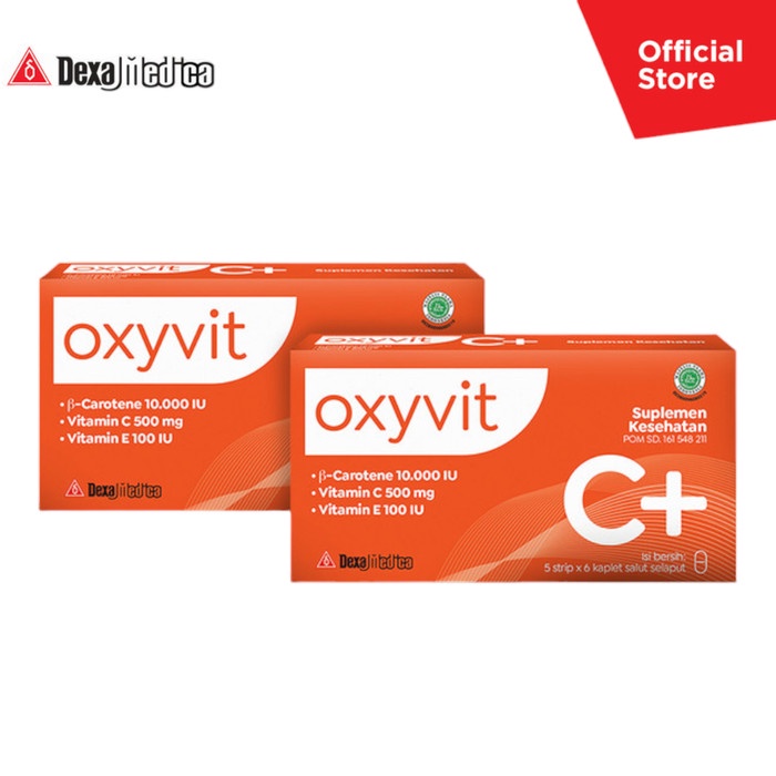 Jual Oxyvit C+ Suplemen Kesehatan Vitamin C Daya Tahan Tubuh 30 Tablet ...