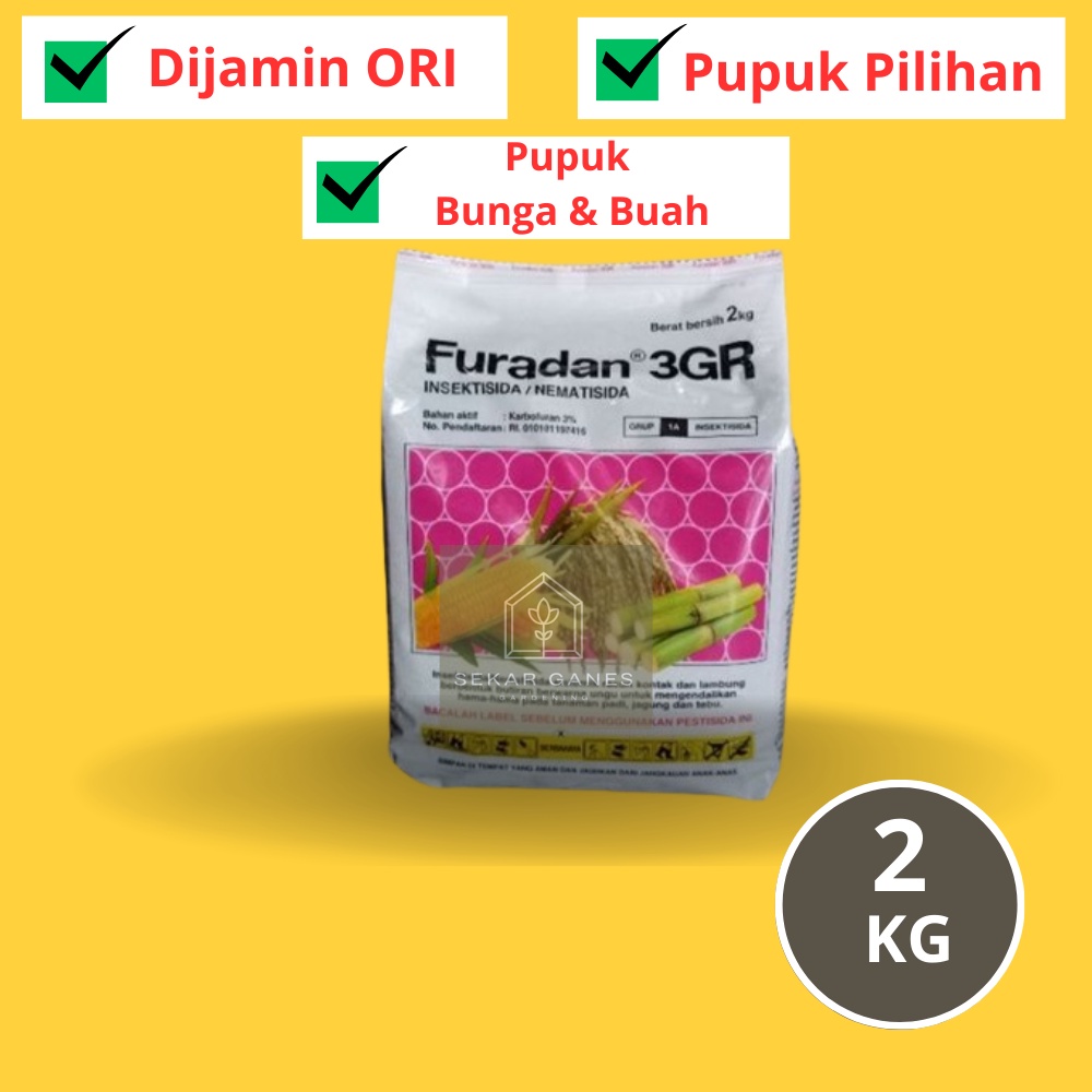 Jual Ori Furadan 2 Kg Kemasan Ori Furadan 3gr 2kg Furadan Obat Anti ...