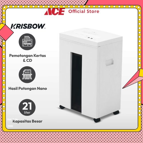 Jual Ace - Krisbow Mesin Penghancur Kertas 10 Sheets Microcut Sd9112 Paper Shredder Alat ...