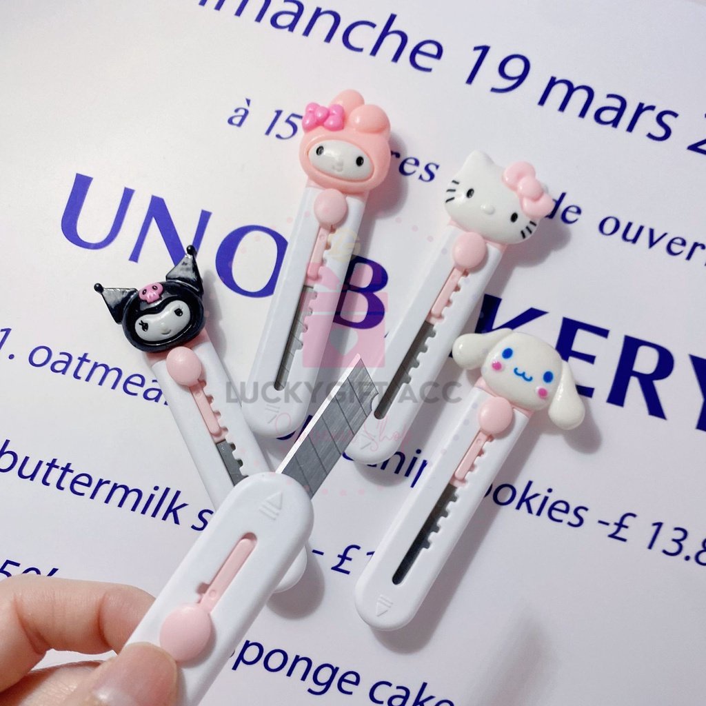 Jual (SANRIO UNIQUE 23) CUTTER MINI SANRIO GLOSSY / CUTTER MINI SANRIO ...