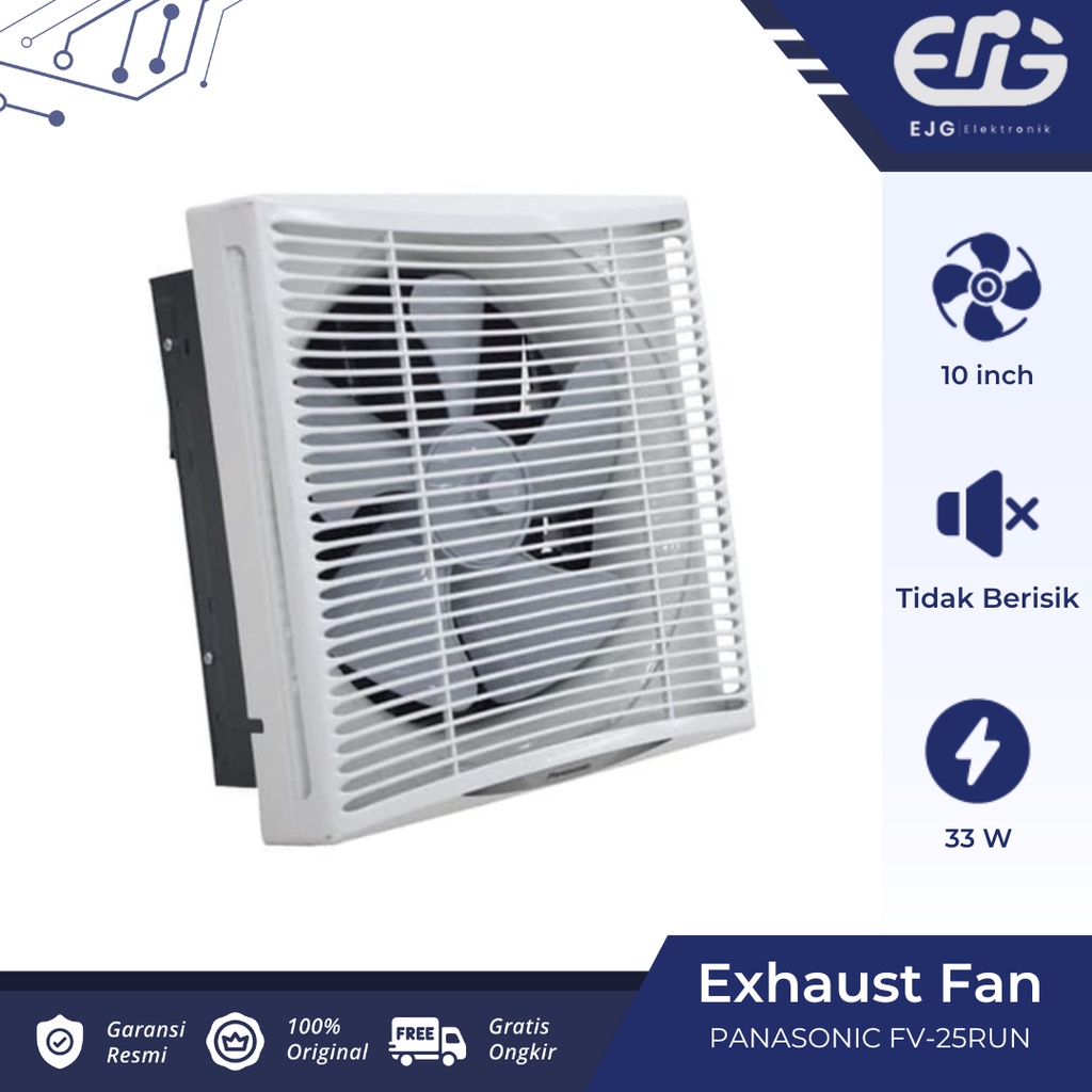 Jual Exhaust Fan Dinding 10inch Panasonic FV-25RUN | Shopee Indonesia
