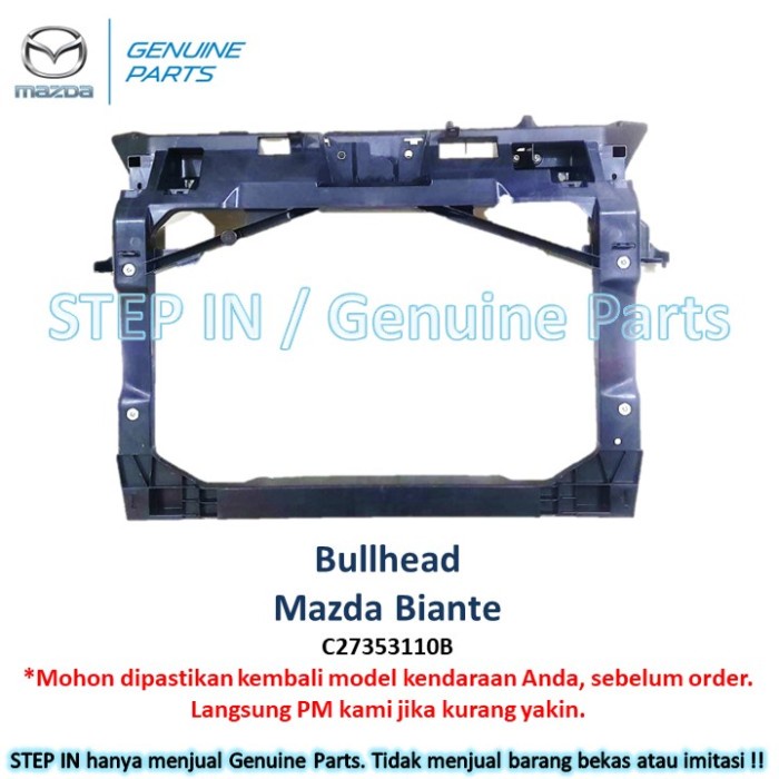 Jual Bullhead Rumah Radiator Dudukan Kotak Mazda Biante panel shroud ...
