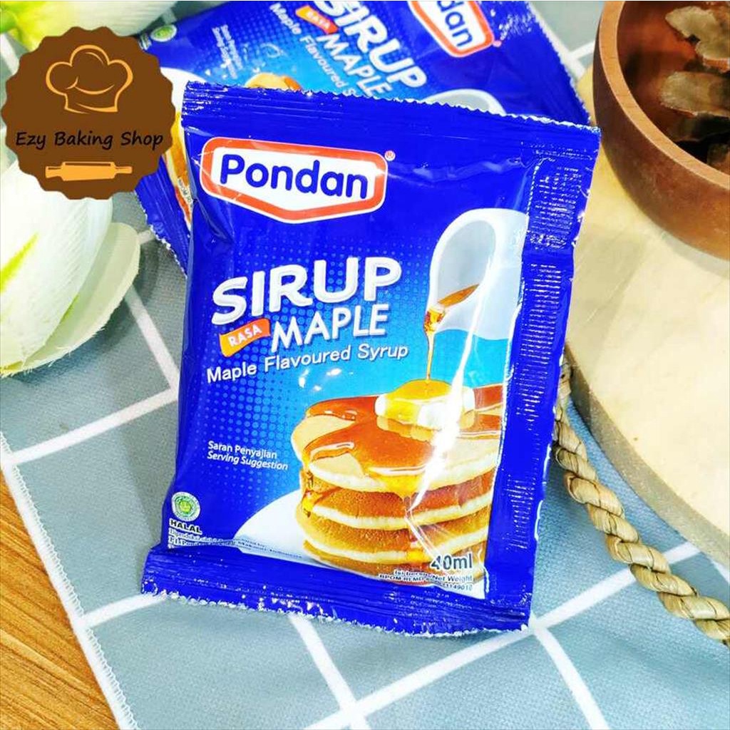 Jual Pondan Sirup Maple 40ml - Topping Pancake | Shopee Indonesia
