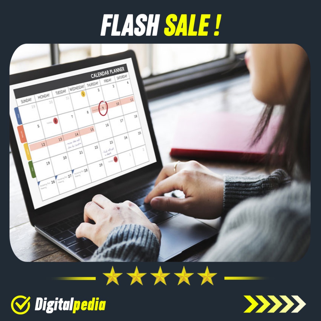 Jual Bundle Bank Ide Konten Kalender Plan Caption 1 Tahun for Sosmed ...