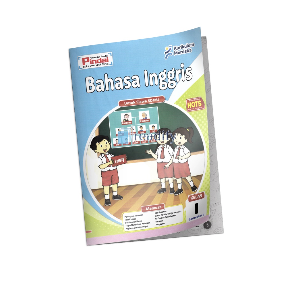 Jual Modul LKS Bahasa Inggris untuk SD/MI Kelas 1 Semester 2 Pindai ...