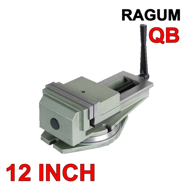 Jual Ragum 12 Inch QB 320 mm Catok 12 Meja Mesin Tanggem Putar Derajat ...