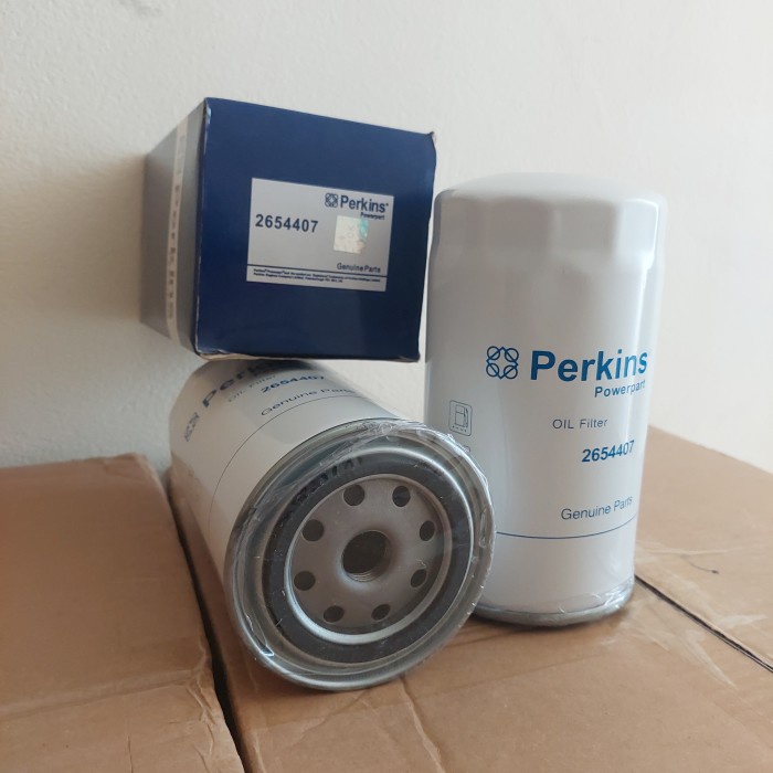 Jual Filter Oil 2654407 Perkins Filter Oli Perkins Powerpart | Shopee ...