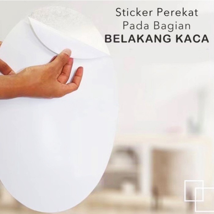 Jual Stiker Cermin Kaca Wallpaper Tempel Dinding Rumah Kamar Mandi ...