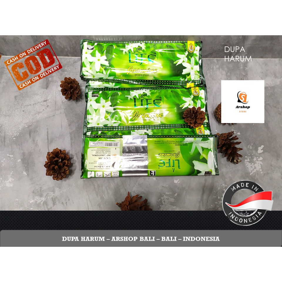 Jual [Dupa Aromaterapi Import Bali] DUPA LIFE JASMINE [MELATI] WANGI ...