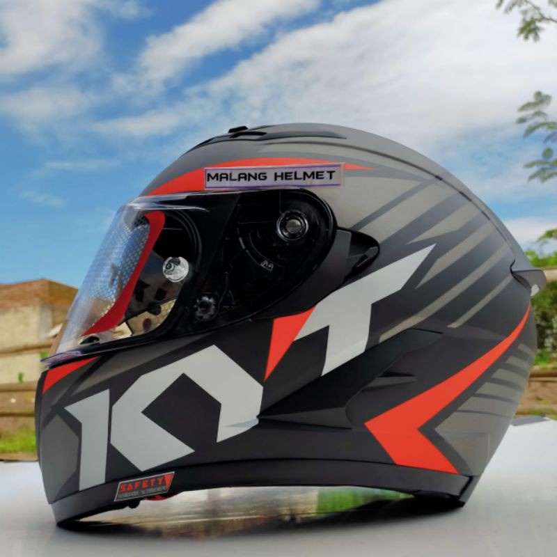 Jual Helm KYT FALCON FR Radian Red (Ongkir Termurah 2kg) | Shopee Indonesia