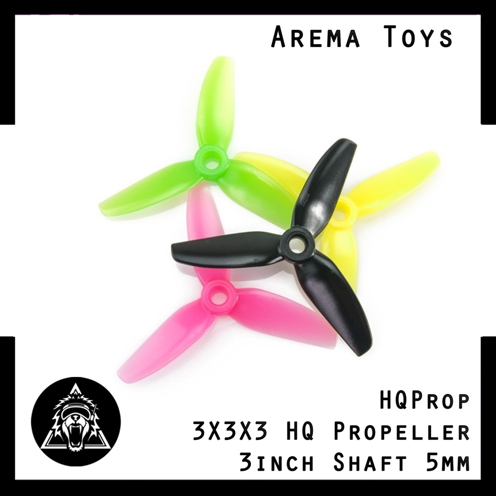 Jual HQProp 3X3X3 HQ Durable Propeller 3inch Prop 3 Blade Shaft 5mm 1 Set | Shopee Indonesia