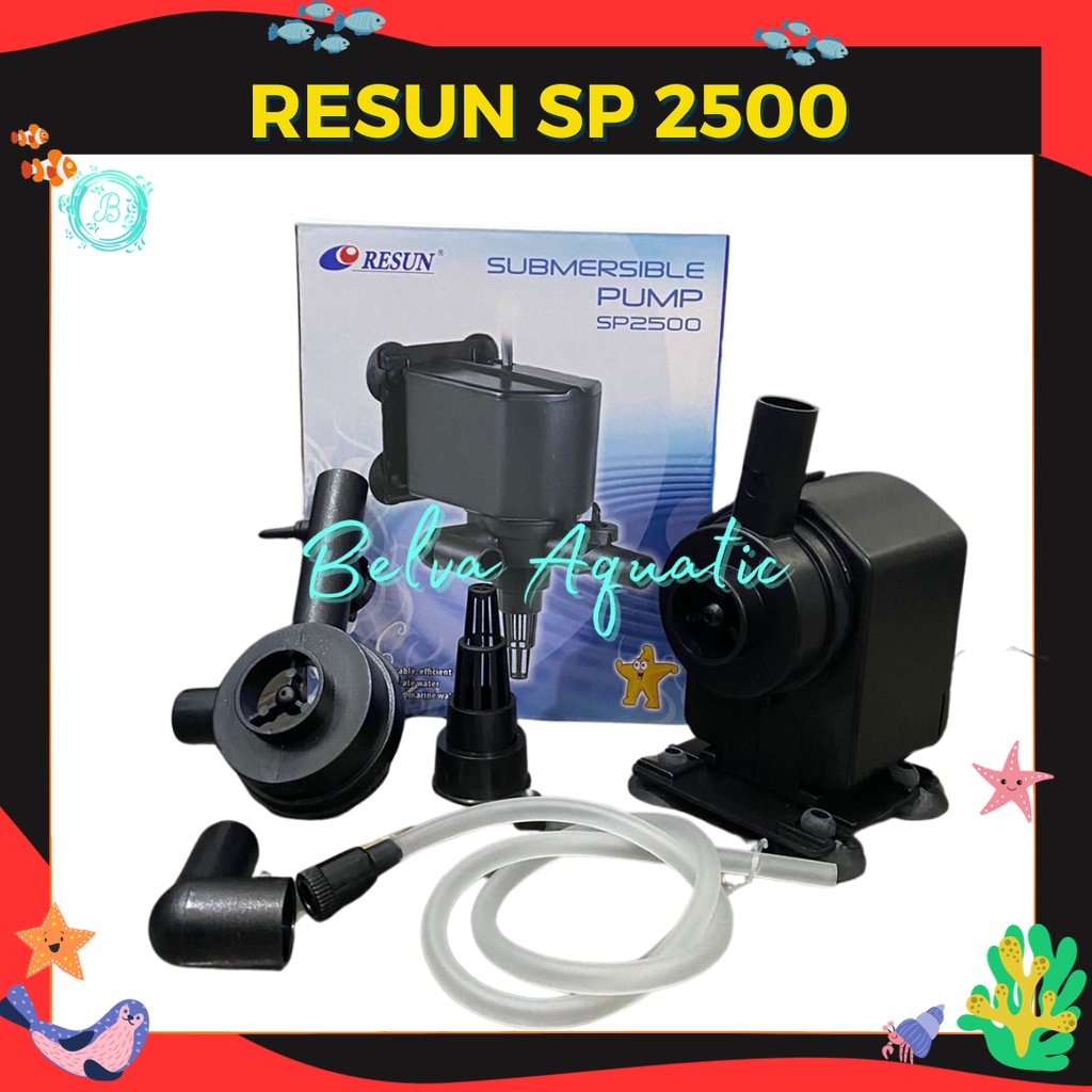 Jual Resun SP 2500 Pompa Aquarium Pompa Celup Aquarium Pompa Air Celup ...